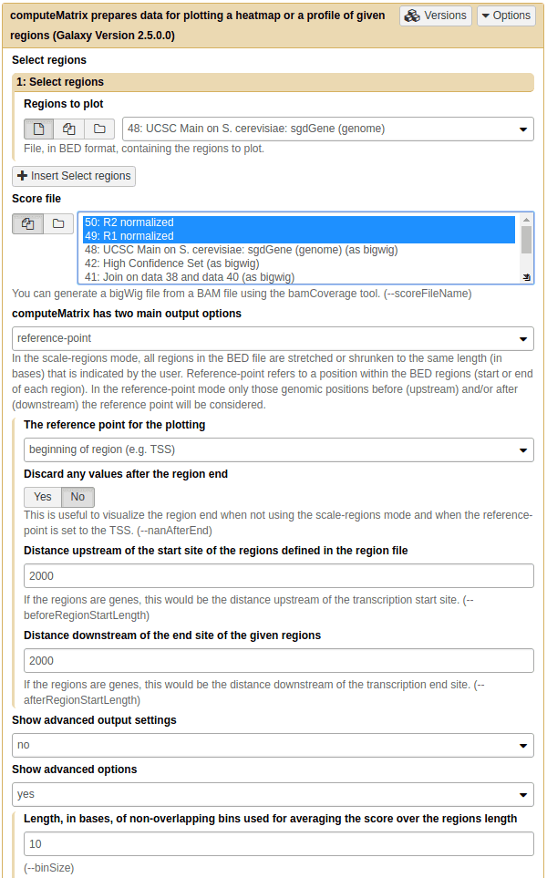Analysis of ChIP-seq data