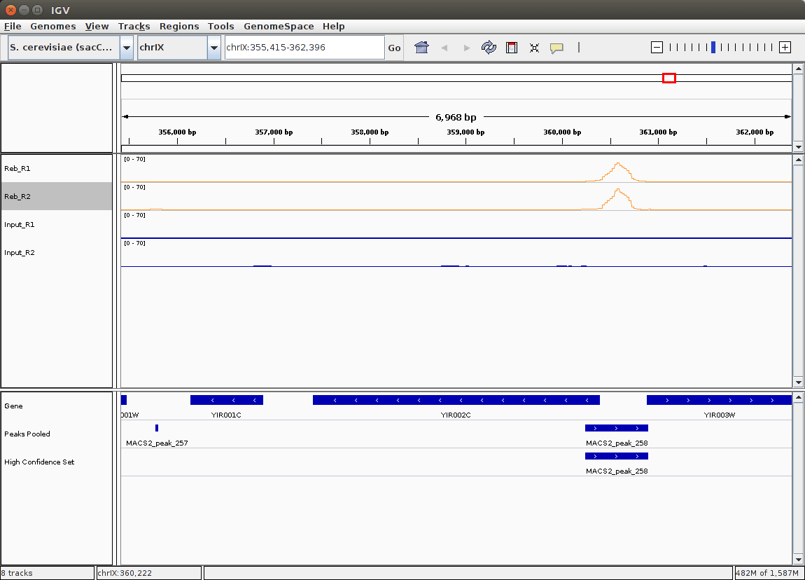 Analysis of ChIP-seq data